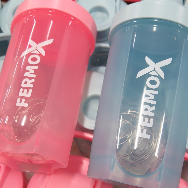 ผลงาน แก้วเชค สกรีนโลโก้ FERMOX | กระบอกน้ำ พรีเมี่ยม พร้อมบริการสกรีนโลโก้